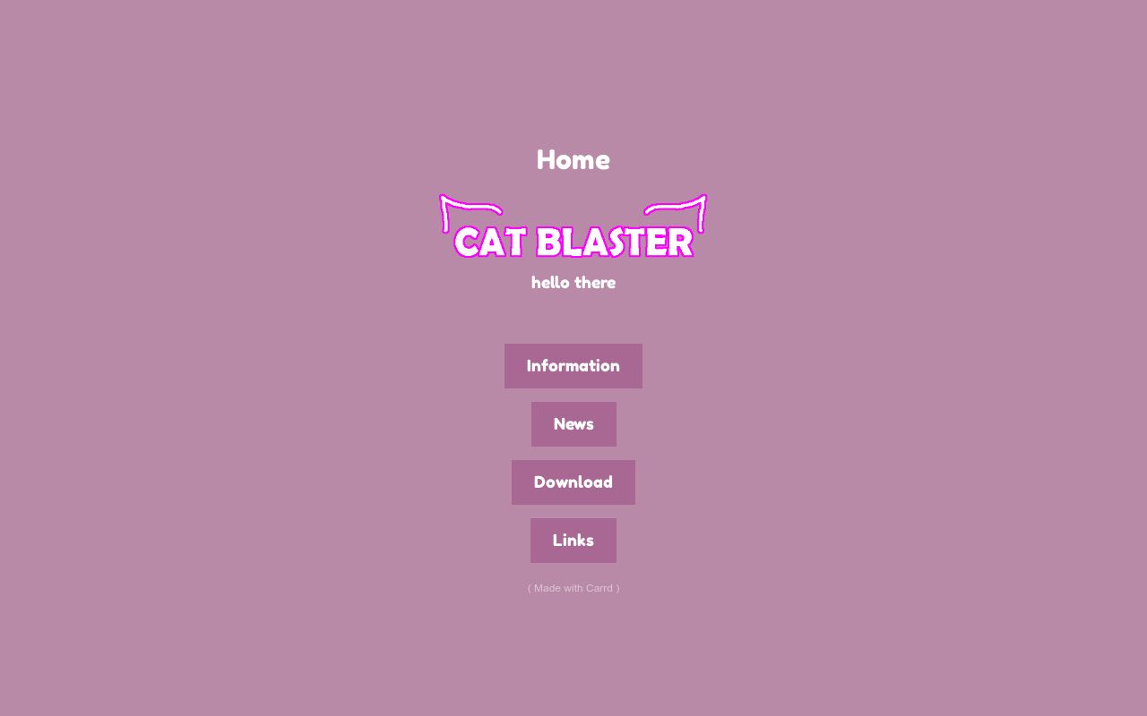 Cat Blaster